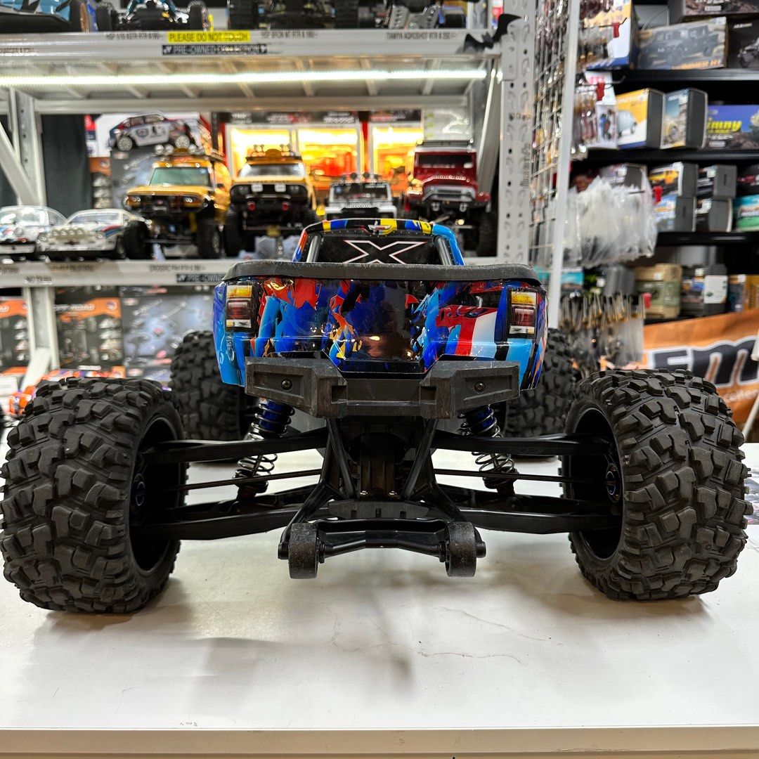 [PRE-OWNED] TRAXXAS XMAXX R&R RTR WIDEMAXX LARGE SCALE MONSTER TRUCK 8S ...