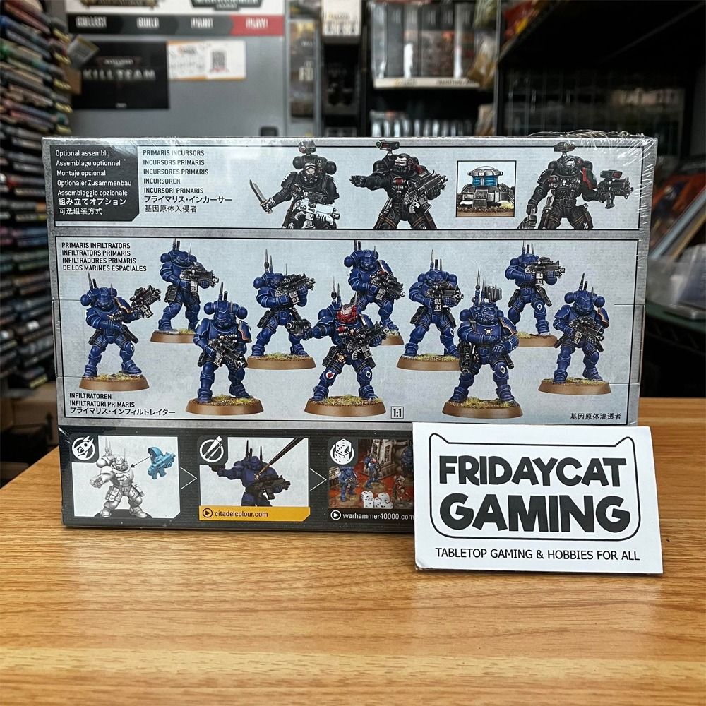 Warhammer 40000: Primaris Infiltrators/Incursors, Hobbies & Toys, Toys ...