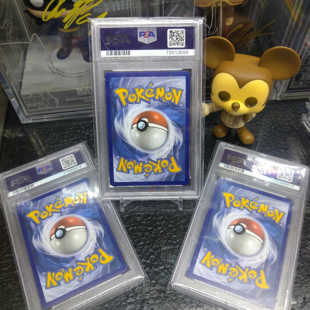 PSA 10 Pokemon Celebrations Base Set Trio (Charizard #4, Blastoise #2, Venusaur #15), Hobbies ...