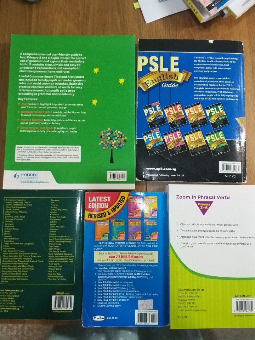 PSLE English Guidebook, Hobbies & Toys, Books & Magazines, Assessment ...
