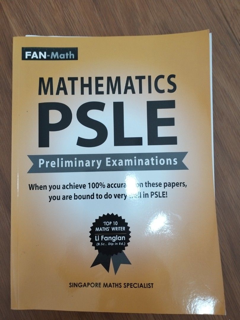 PSLE Maths by FAN Math, Hobbies & Toys, Books & Magazines, Assessment ...