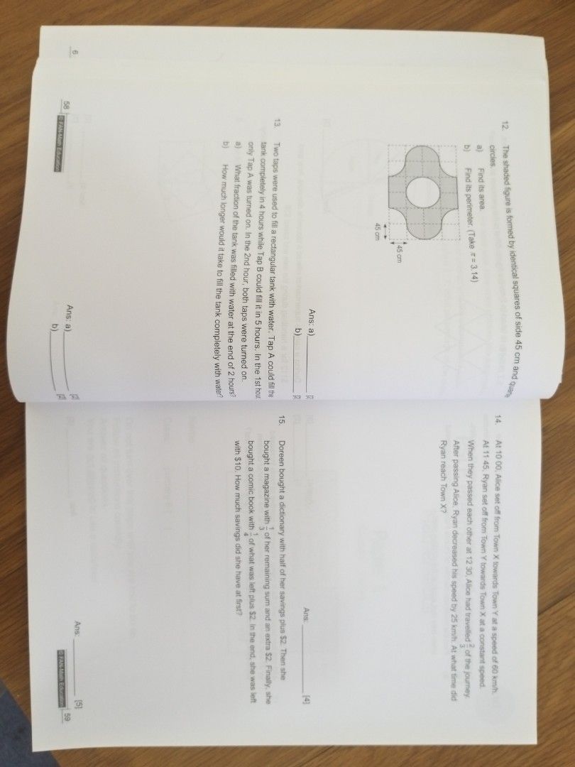 PSLE Maths by FAN Math, Hobbies & Toys, Books & Magazines, Assessment ...