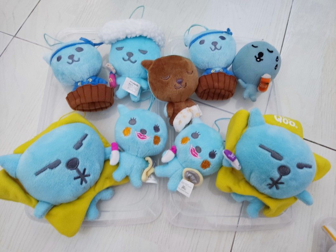 Crayon Shin Chan, Qoo, McDonald's, Pao Cute Soft Toys (Price for all in ...