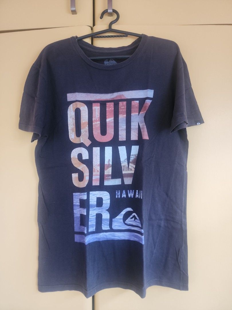 QUICKSILVER Hawaii Shirt, Men's Fashion, Tops & Sets, Tshirts & Polo ...
