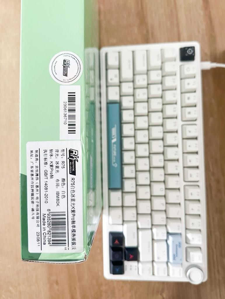 R75 RK Royal Kludge Mechanical Keyboard, Elektronik, Bagian Komputer ...
