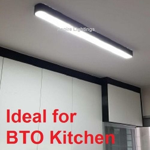 Rectangle LED Ceiling Light BTO Kitchen Lamp Living Dining Bedroom ...
