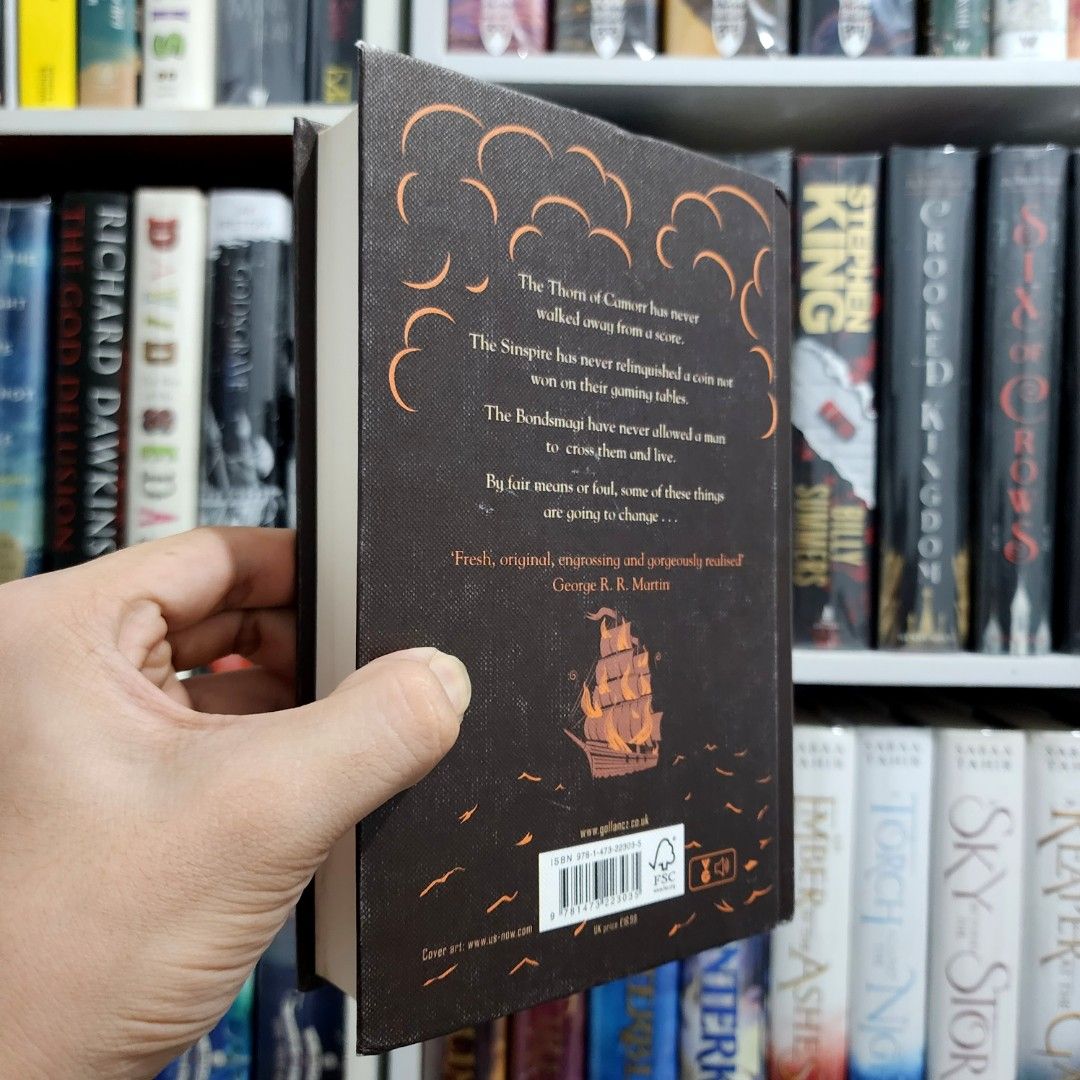 Red Seas Under Red Skies by Scott Lynch, Gentleman Bastard #2 (Hardbound), Hobbies & Toys, Books ...