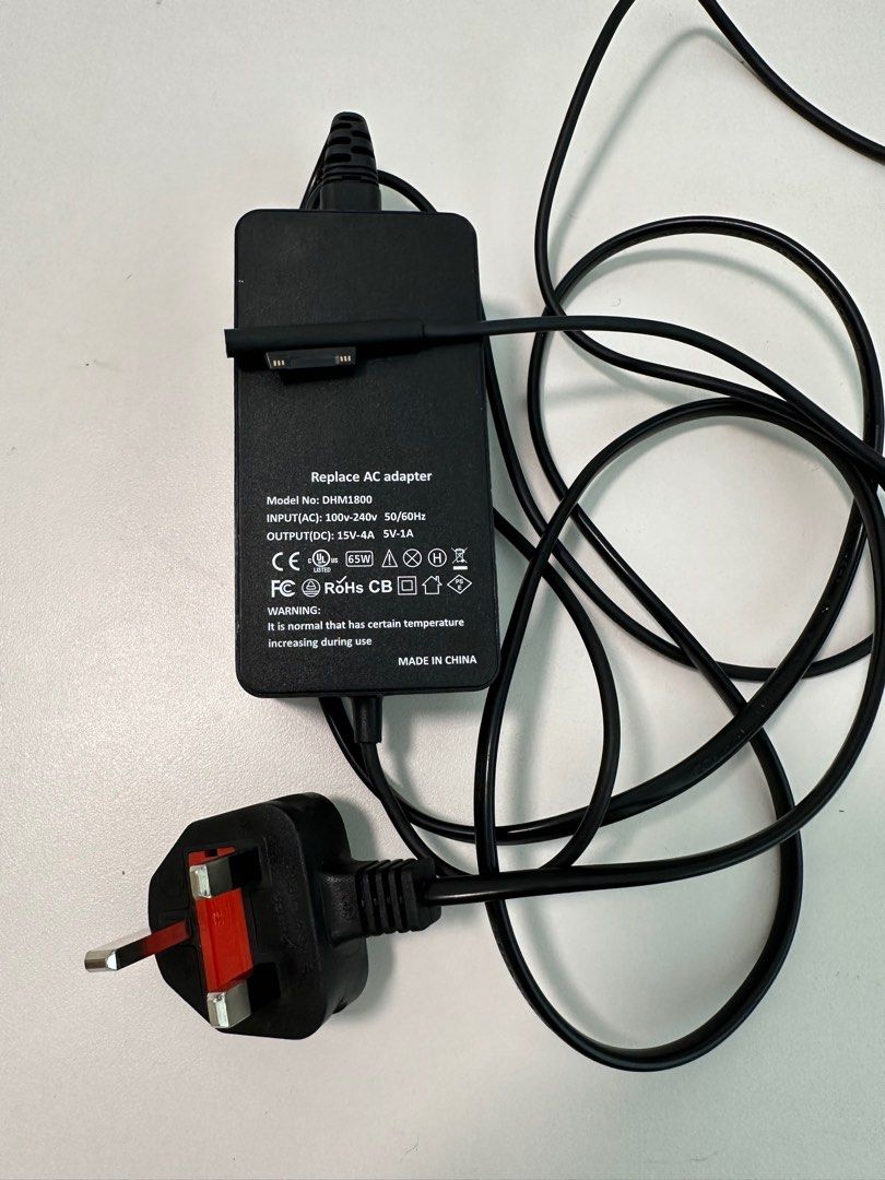 Replacement AC Adaptor for Microsoft Surface Laptop, Computers & Tech ...