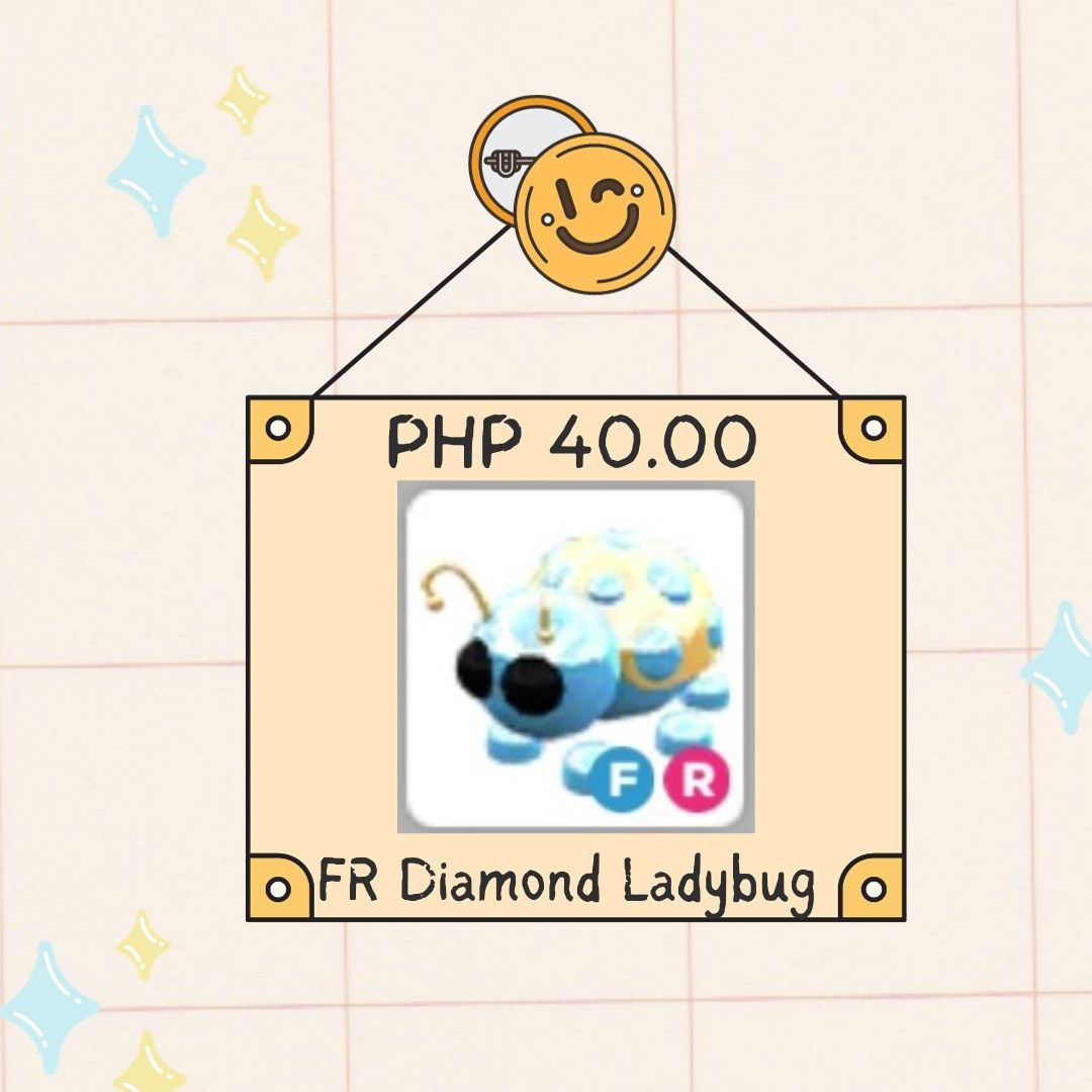 Roblox/Adopt Me | Diamond Ladybug, Video Gaming, Video Games, Others on ...