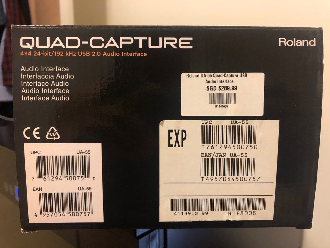 Roland UA-55 Quad Capture USB Audio Interface, Audio, Other Audio Equipment on Carousell