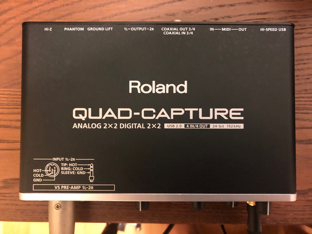 Roland UA-55 Quad Capture USB Audio Interface, Audio, Other Audio ...
