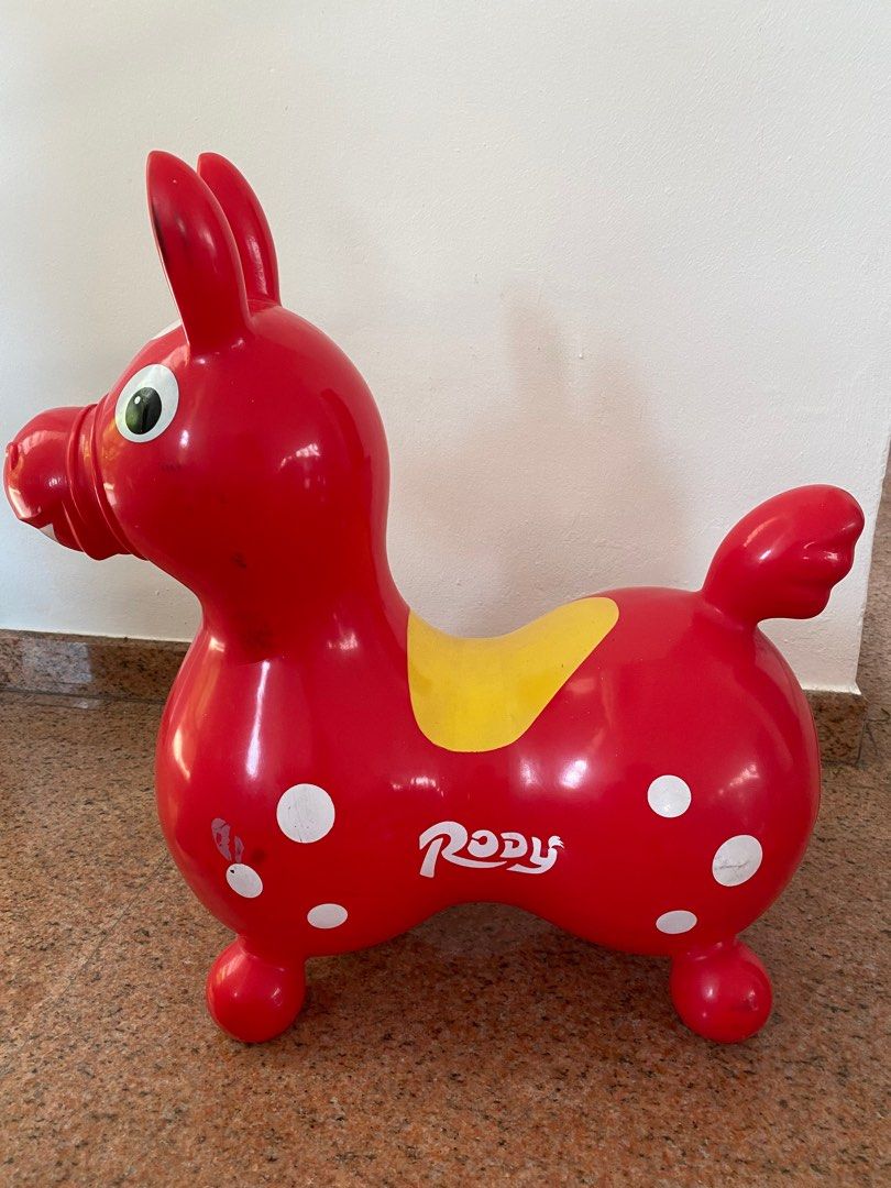 Rody Inflatable Bouncy Horse For Kids Balance and Flexibility, Babies ...