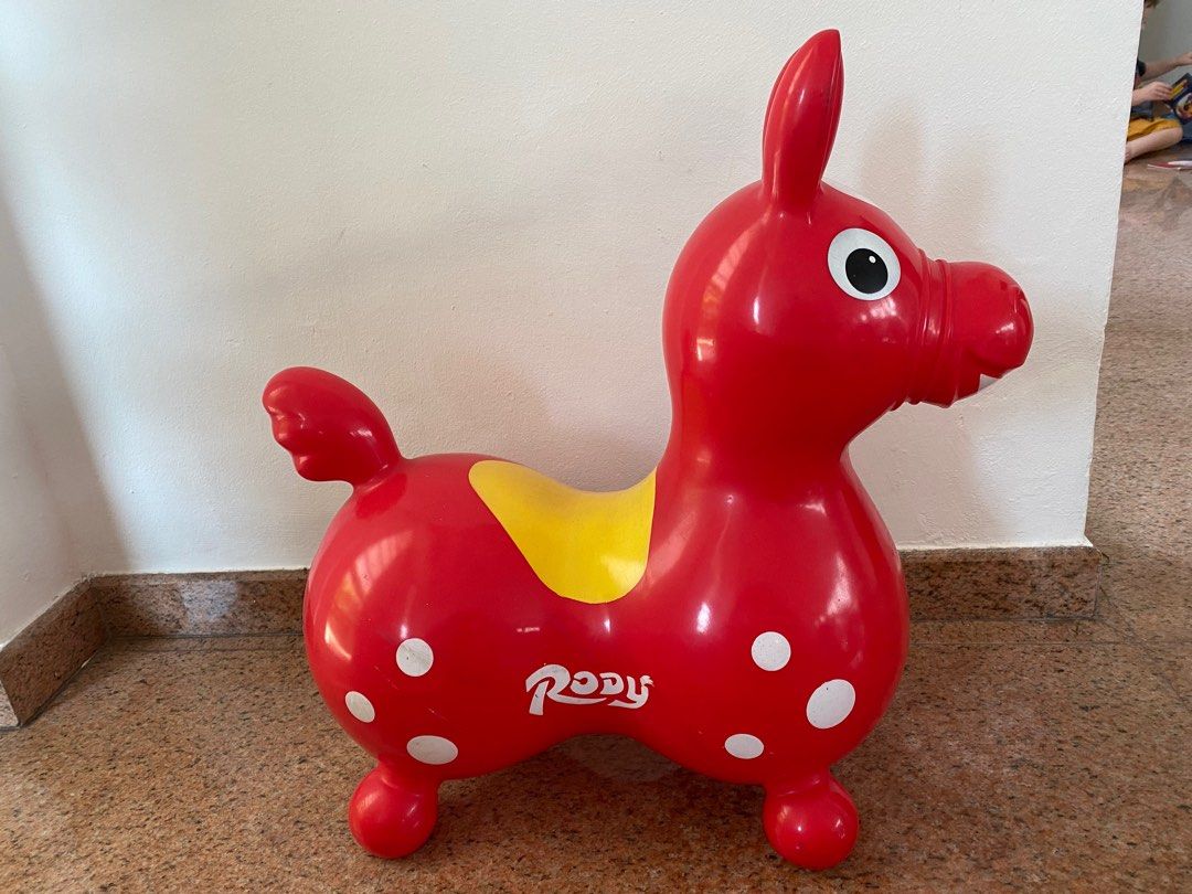 Rody Inflatable Bouncy Horse For Kids Balance and Flexibility, Babies ...