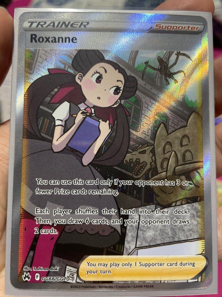 Roxanne GG66/GG70 ultra rare crown zenith pokemon tcg, Hobbies & Toys, Memorabilia ...