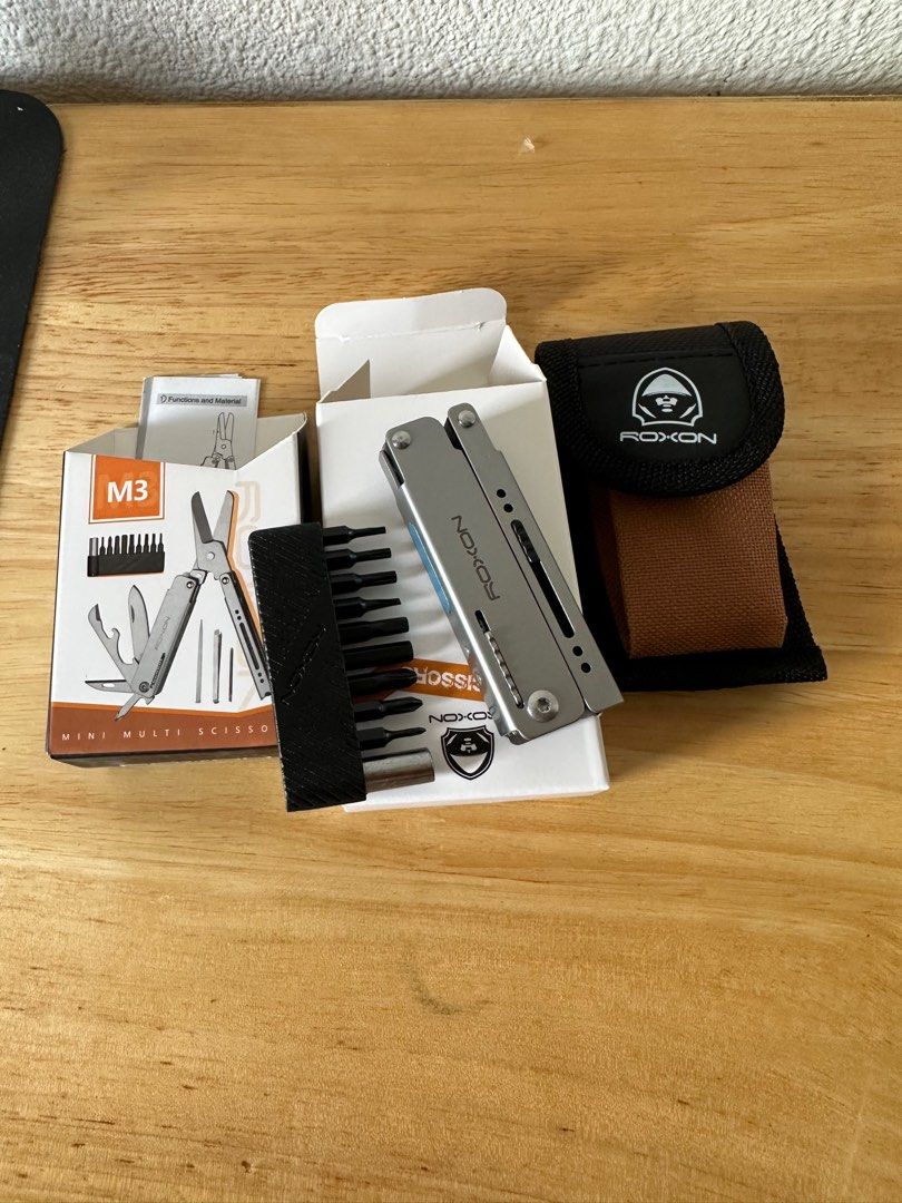 Roxon M3 edc multi tool pocket kit, Hobbies & Toys, Stationery & Craft ...