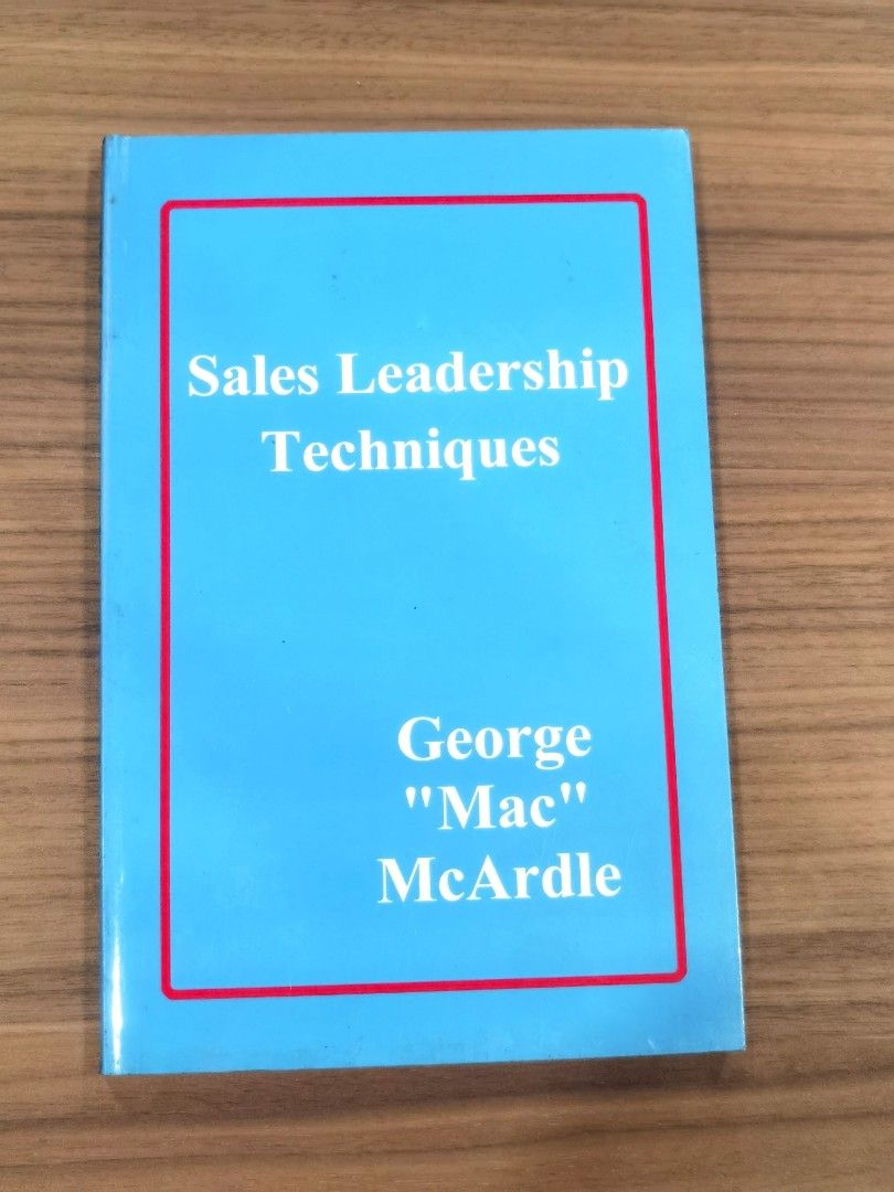 Sales Leadership Techniques Business Success Closing Deals Book By ...