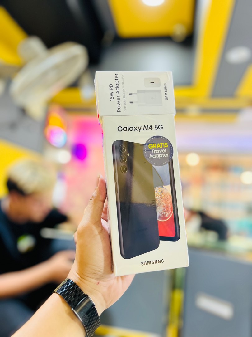 Samsung A14 5G 6/128 New, Telepon Seluler & Tablet, Ponsel Android ...