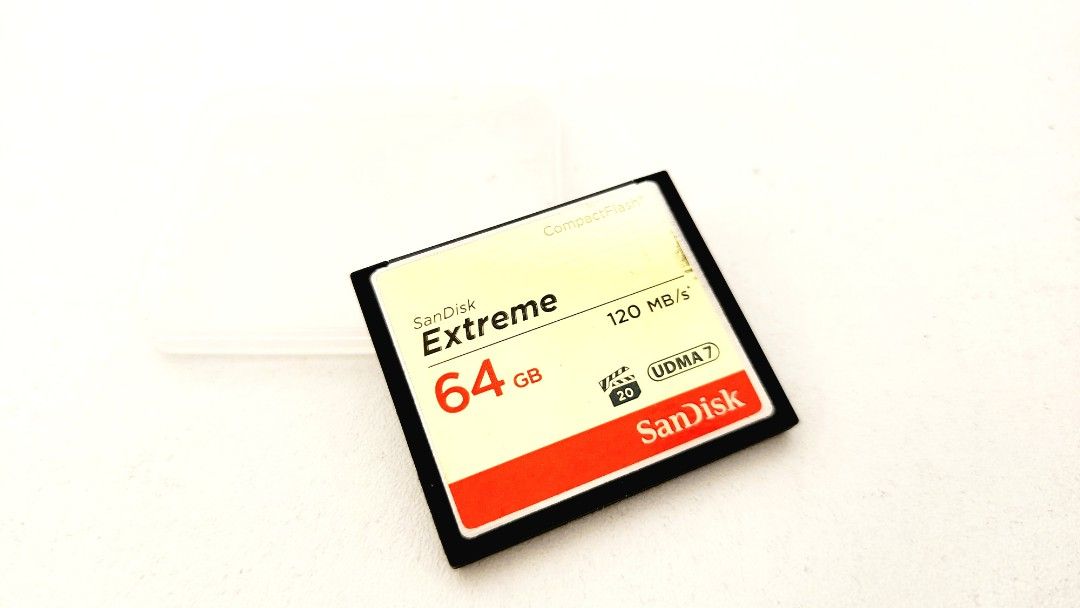 Sandisk Extreme Compact Flash 64GB, Photography, Photography ...