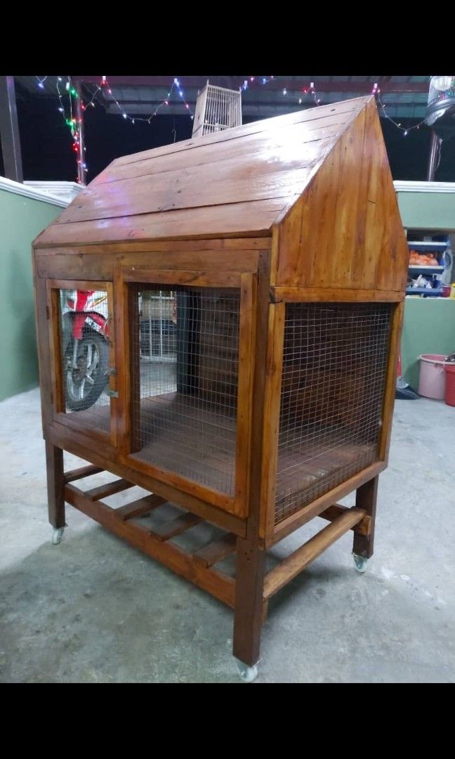 Sangkar kayu, Pet Supplies, Homes & Other Pet Accessories on Carousell