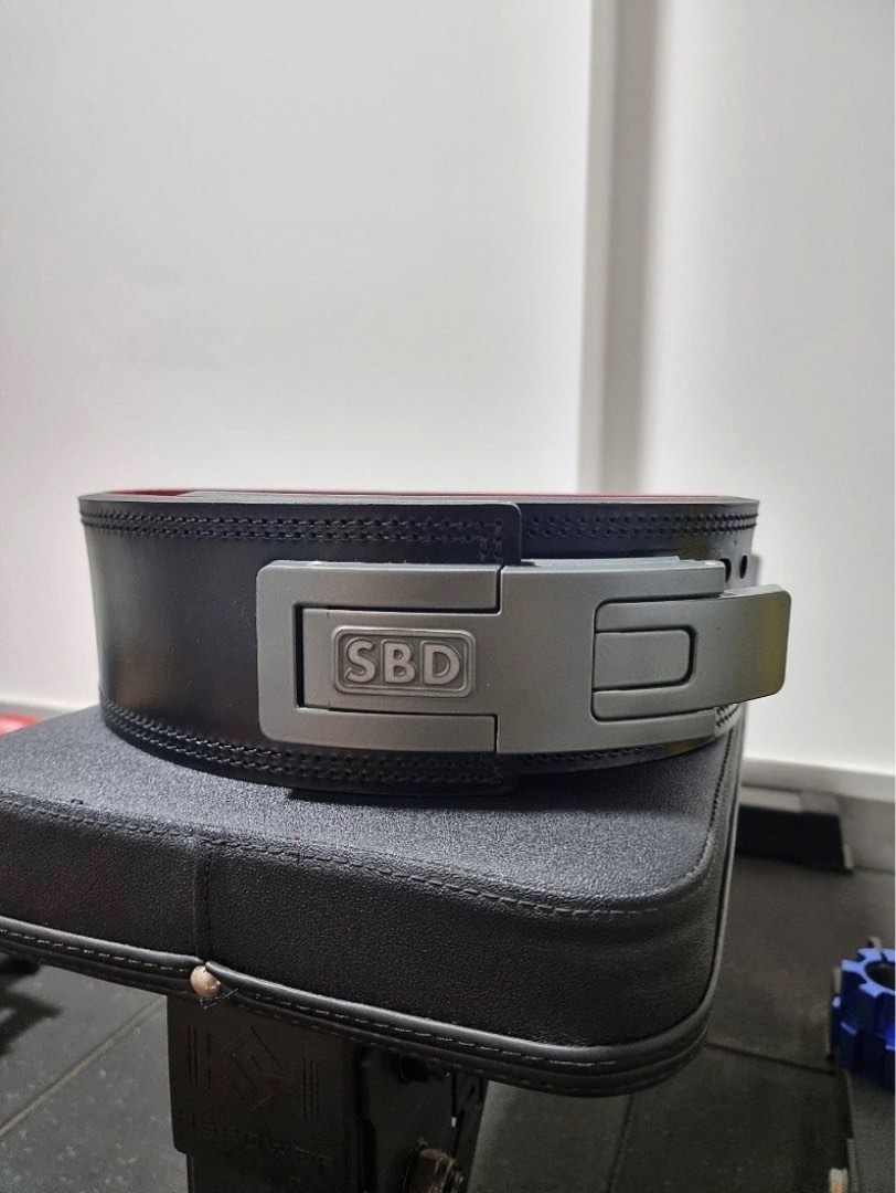 SBD belt L, Sports Equipment, Exercise & Fitness, Weights & Dumbbells ...