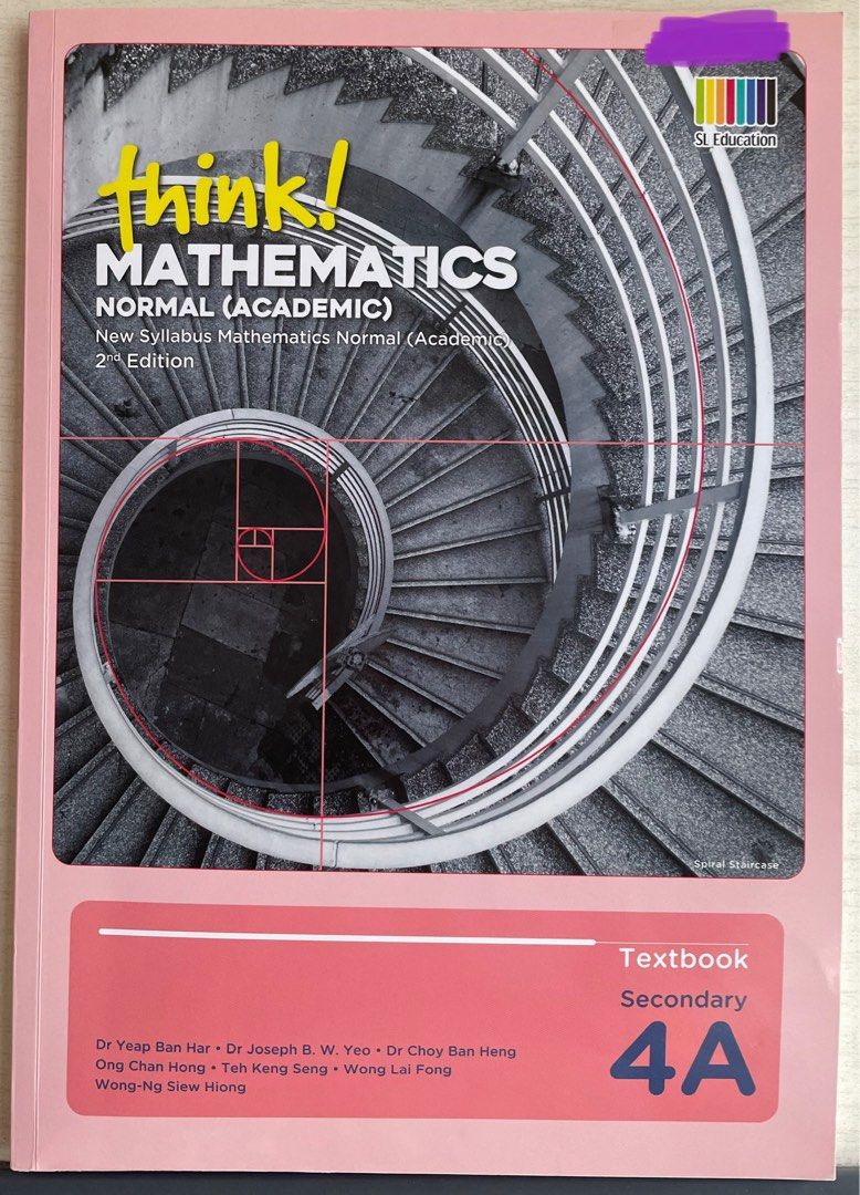 Sec 3 and 4NA Math textbooks and workbook, Hobbies & Toys, Books ...