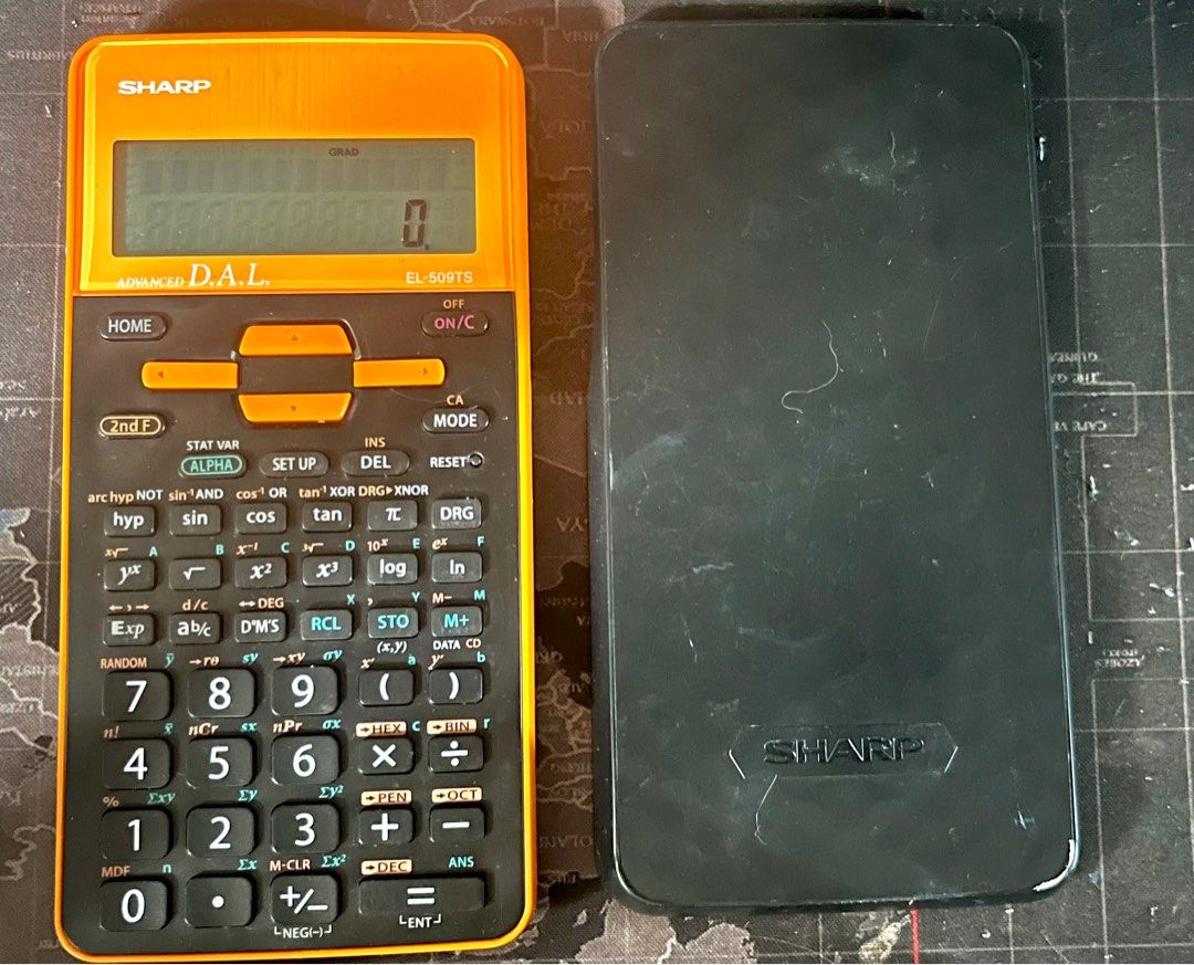 Sharp EL-509T- Scientific Calculator, Mobile Phones & Gadgets, Other Gadgets on Carousell