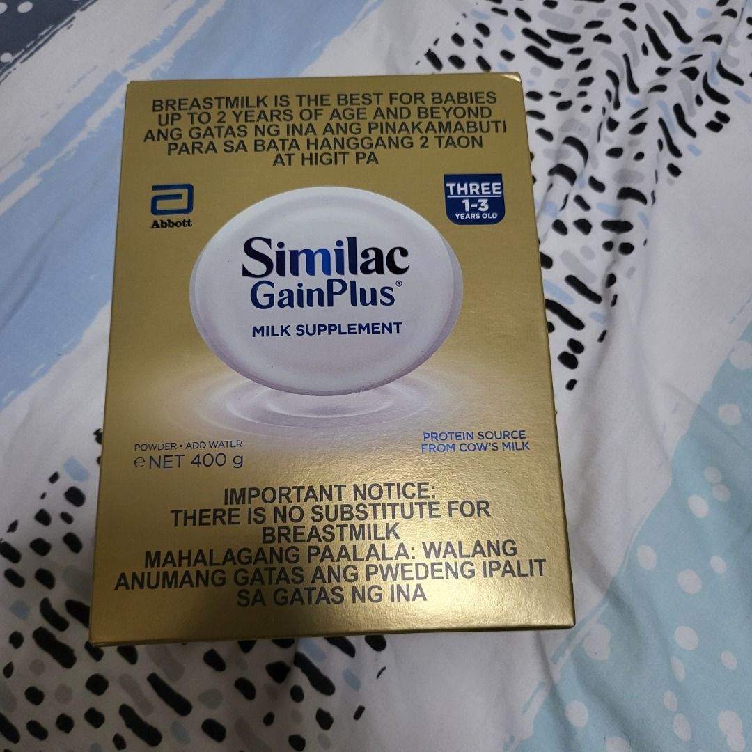 Similac Gain Plus 1 - 3 years old, Babies & Kids, Nursing & Feeding ...