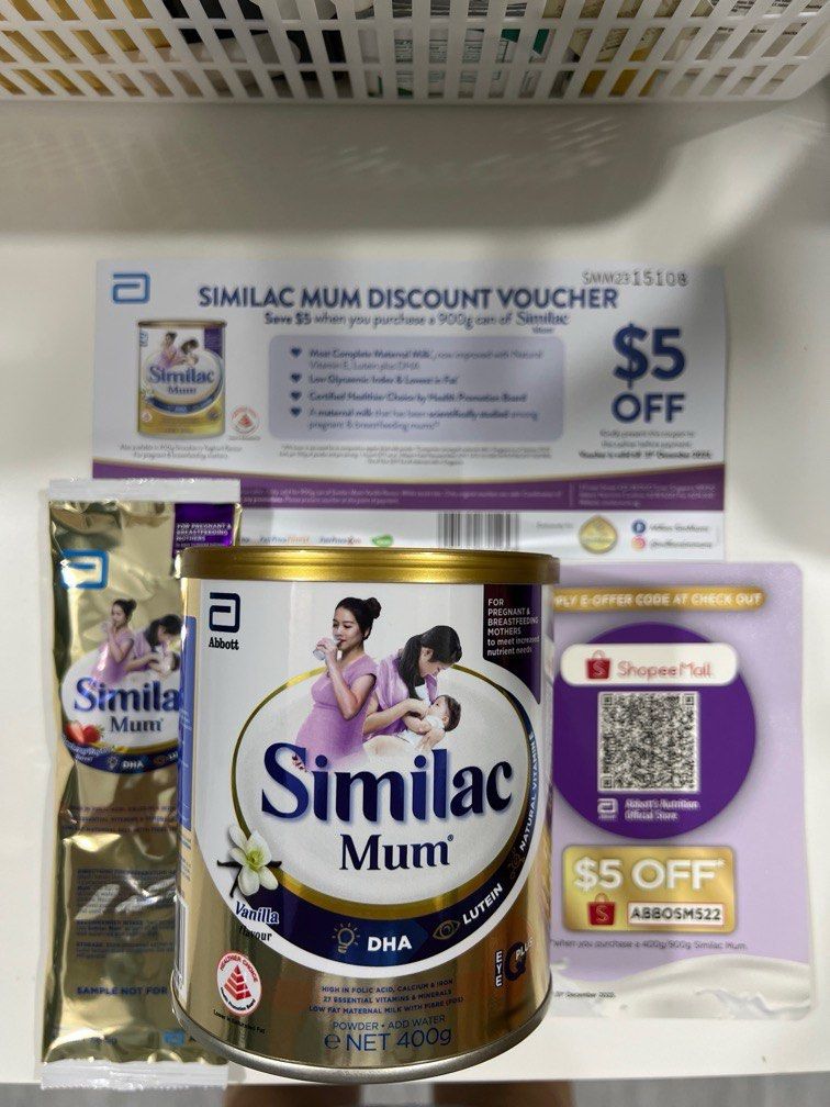 Similac Mum 400G, Babies & Kids, Maternity Care on Carousell