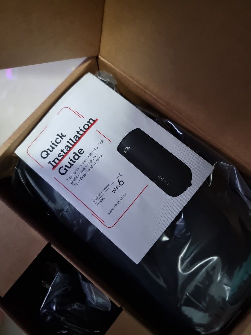 Singtel Wifi 6 Router, Computers & Tech, Parts & Accessories ...