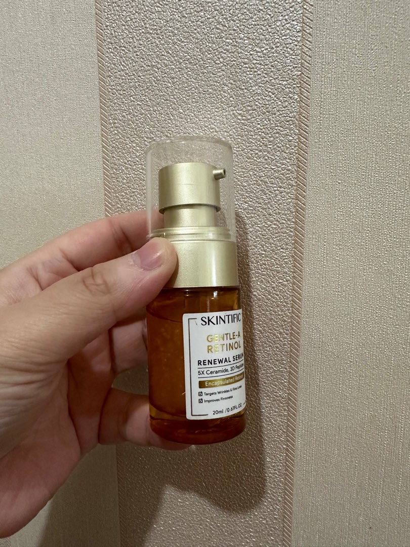 Skintific retinol serum, Kesehatan & Kecantikan, Kulit, Sabun & Tubuh ...