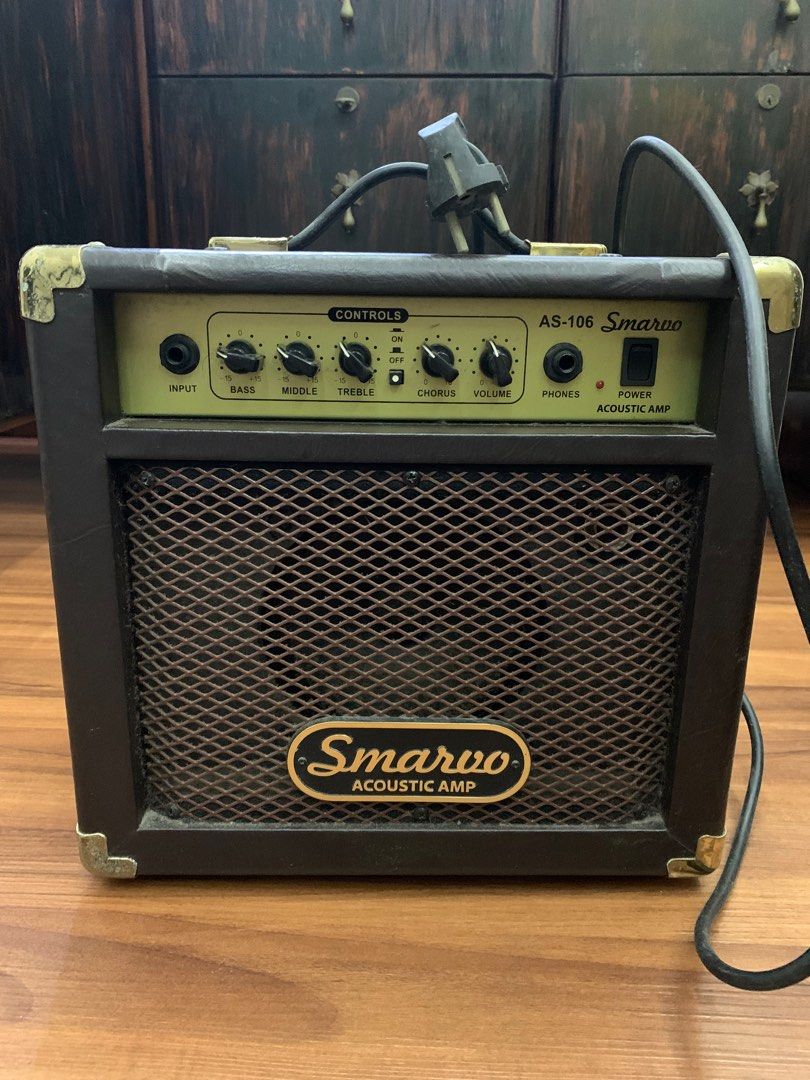 Smarvo Acoustic Amplifier, Hobbies & Toys, Music & Media, Music ...