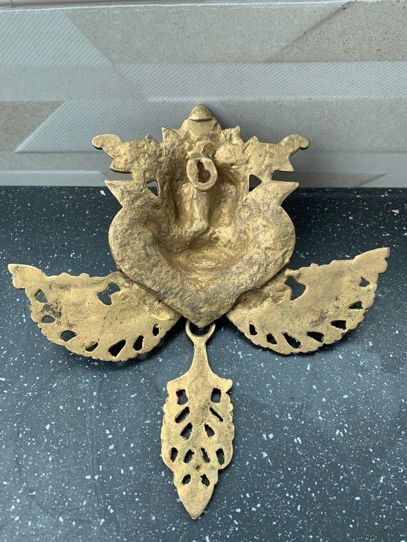 Solid Brass Dragon Head Wall Mount, Furniture & Home Living, Home Decor ...