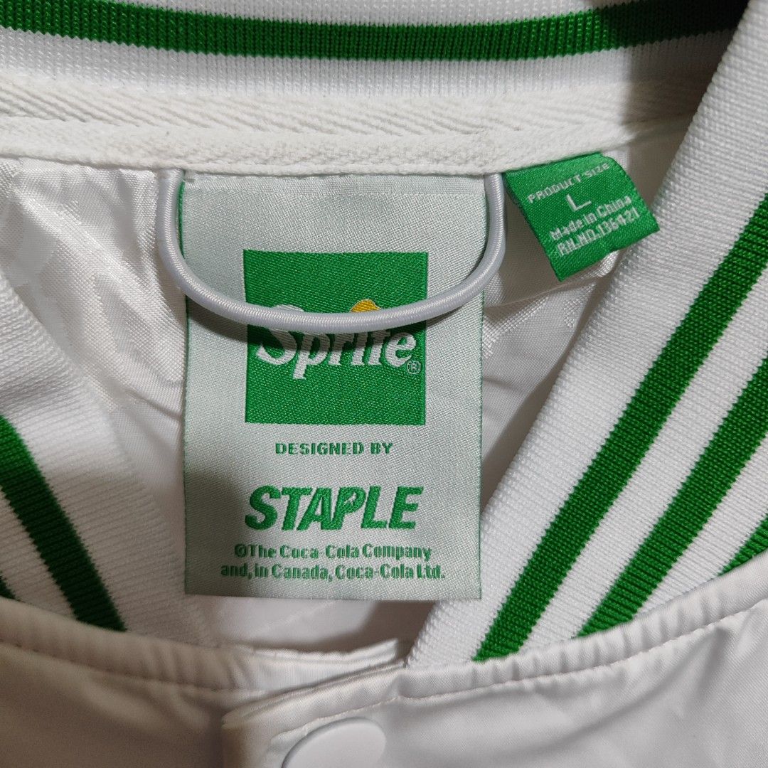 Staple x Sprite Varsity Jacket, Men's Fashion, Coats, Jackets and ...