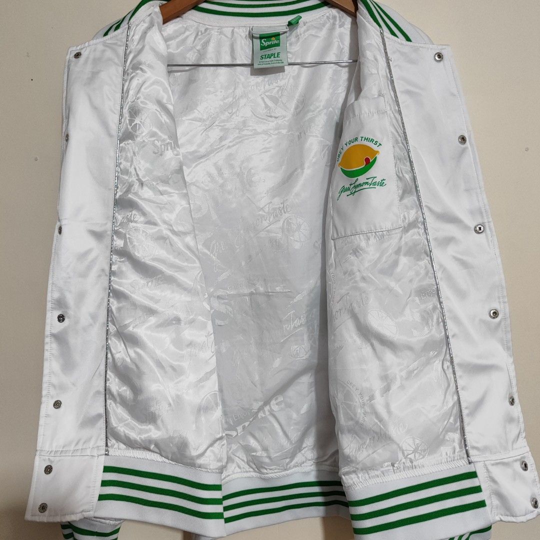 Staple x Sprite Varsity Jacket, Men's Fashion, Coats, Jackets and ...