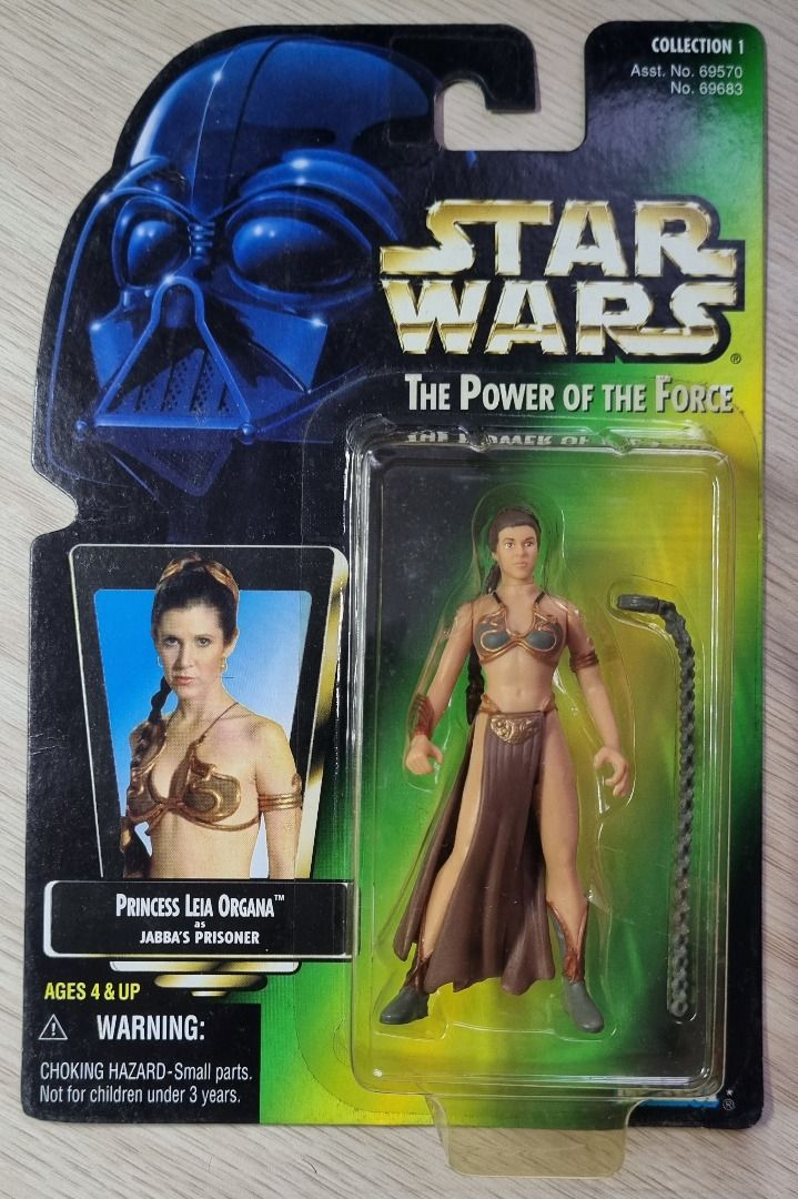 Star Wars Kenner Princess Leia Organa as Jabba's Prisoner 1997 The Power of the Force, Hobbies ...