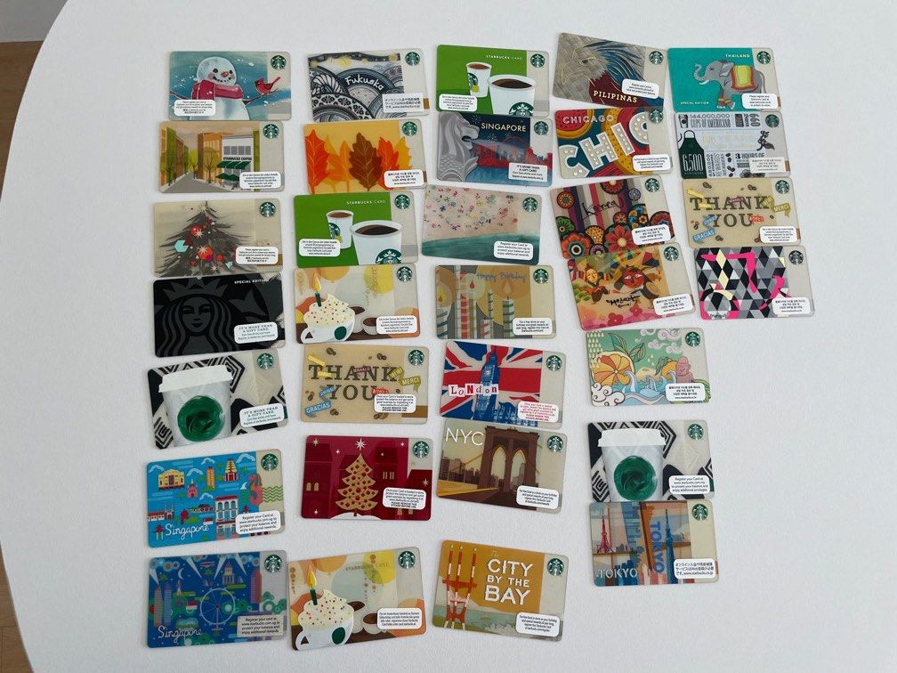Starbucks card collection, Hobbies & Toys, Memorabilia & Collectibles ...