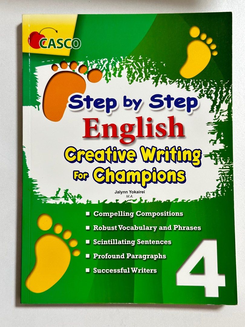Step by step English Creative Writing Primary 4, Hobbies & Toys, Books ...