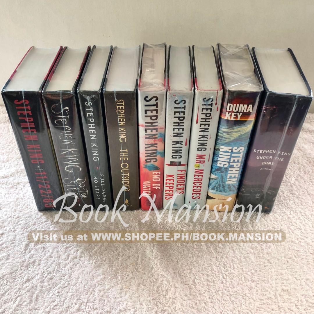 Stephen King Hardcover Collection 11/22/63 Shining 2 Doctor Sleep Full ...