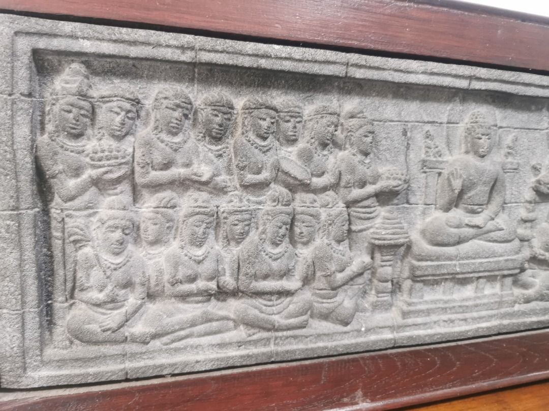 Stone Carving Art- Borobudum Temple AAA, Furniture & Home Living, Home ...