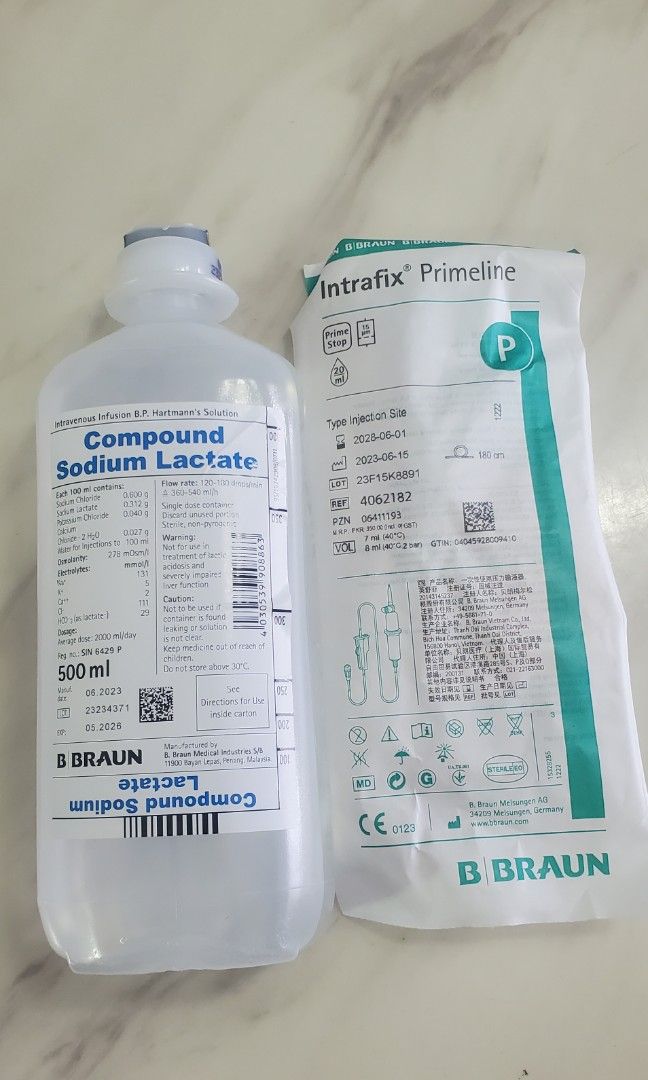 Sub-cut fluid & line set, Pet Supplies, Health & Grooming on Carousell