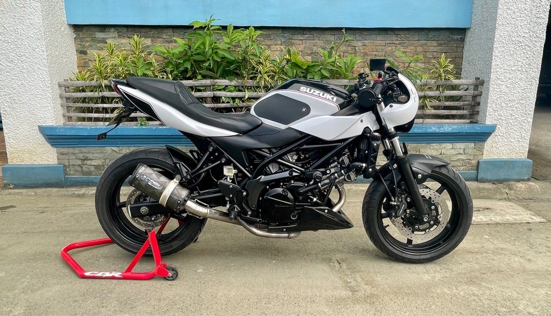 SV650 (cafe racer varian) SV650x, Motorbikes, Motorbikes for Sale on Carousell