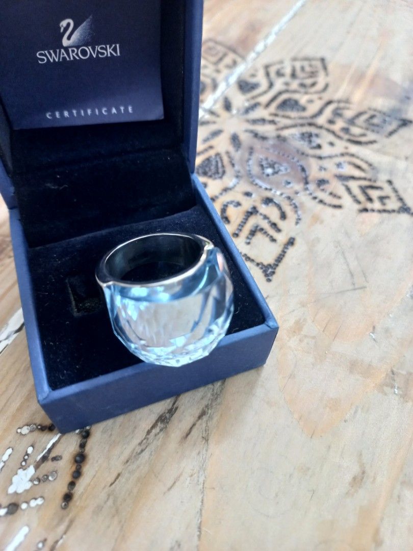 Swarovski Nirvana Ring, Women's Fashion, Jewelry & Organizers, Rings on Carousell