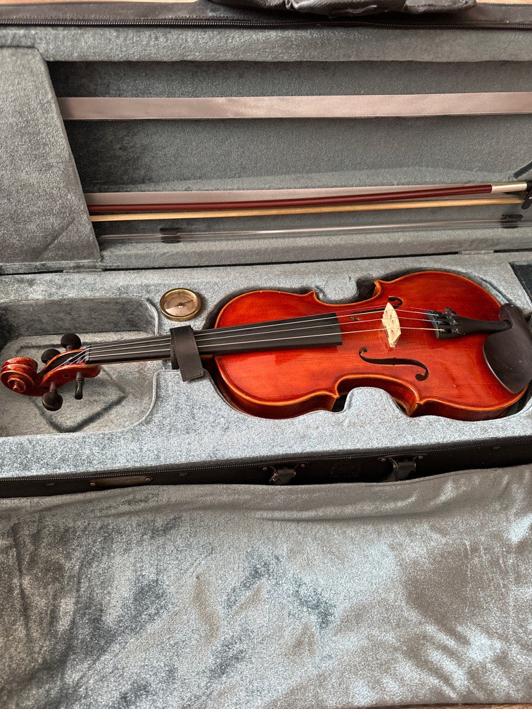 Synwin 3/4 violin hand made 3001, Hobbies & Toys, Music & Media ...