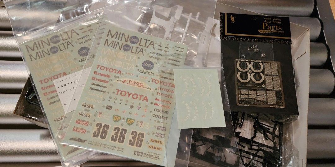 Tamiya 1/24 Toyota Minolta 88C-V, Hobbies & Toys, Toys & Games on Carousell
