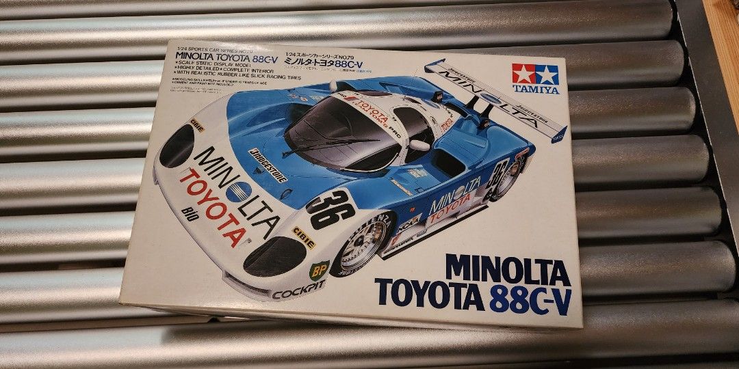 Tamiya 1/24 Toyota Minolta 88C-V, Hobbies & Toys, Toys & Games on Carousell