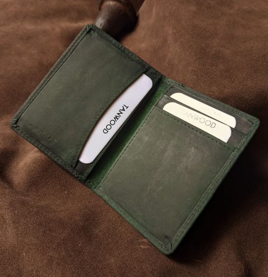 TANWOOD Pure Leather Ultra Slim Card Wallet, Men's Fashion, Watches ...