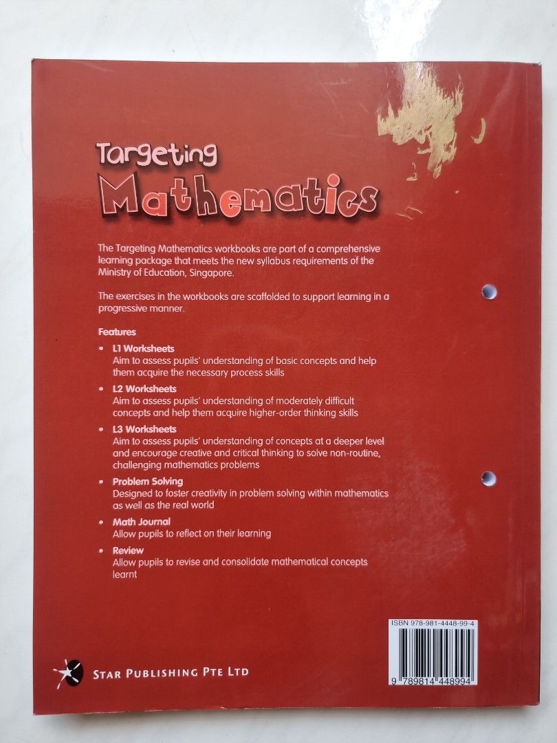 Targeting Mathematics workbook 4B, Hobbies & Toys, Books & Magazines ...