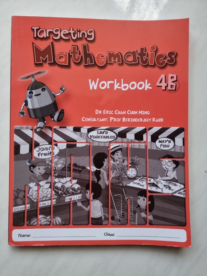 Targeting Mathematics workbook 4B, Hobbies & Toys, Books & Magazines ...