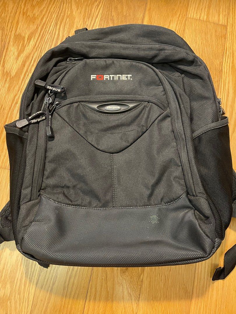 Targus Fortinet Backpack, Men's Fashion, Bags, Backpacks on Carousell