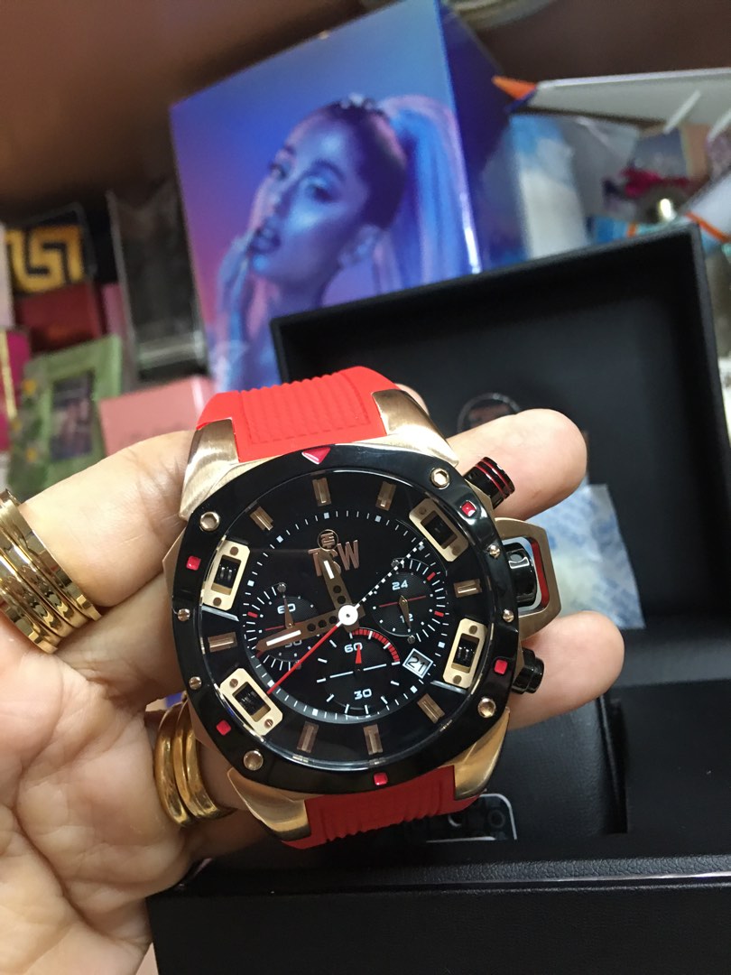 TECHNO SPORT WATCH RED FOR MEN 45MM, Men's Fashion, Watches ...